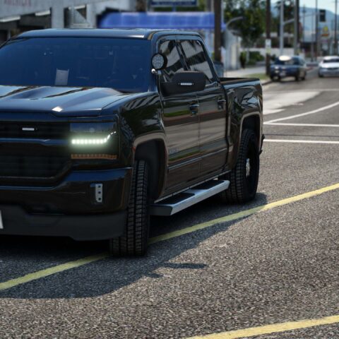 2017 Police Chevrolet Silverado [Replace / FiveM] – GTA 5 mod