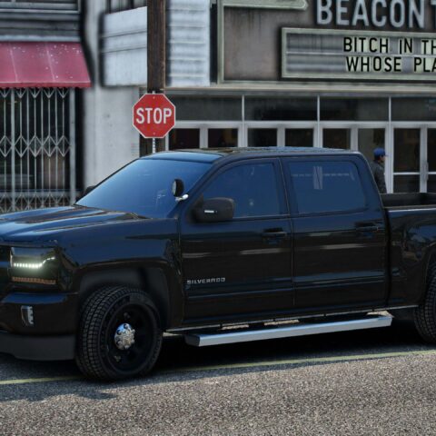 2017 Chevrolet Silverado Unmarked – GTA 5 mod