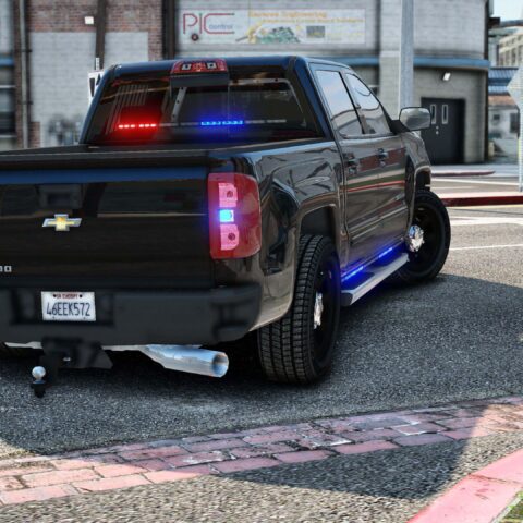 2017 Chevrolet Silverado Unmarked – GTA 5 mod