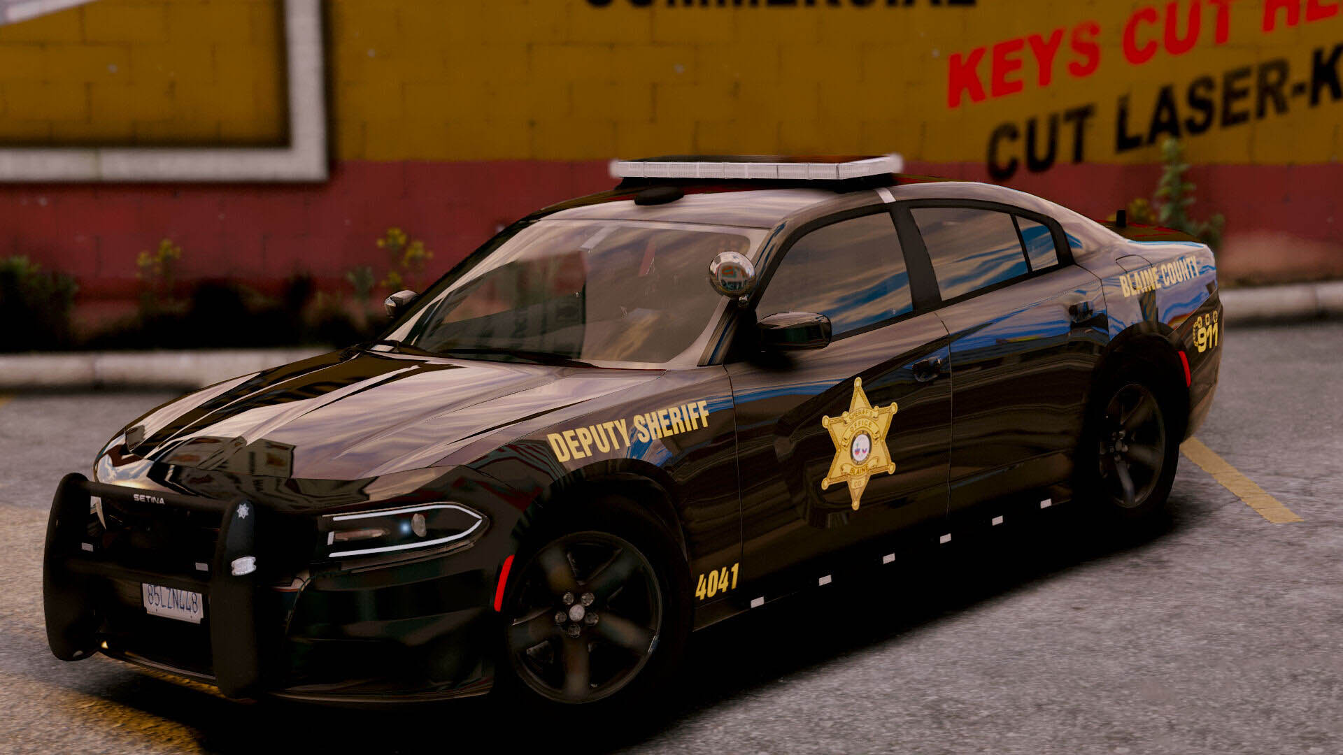 2018 Dodge Charger Blaine County Sheriff – GTA 5 mod