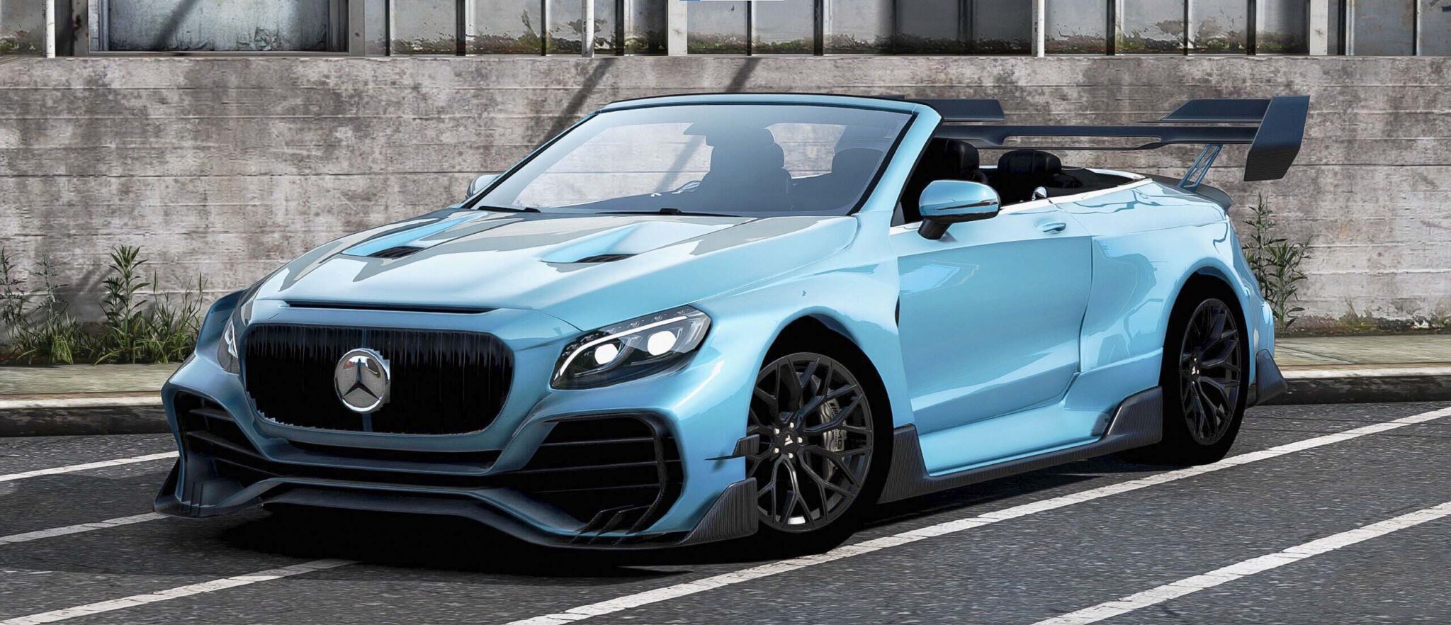 2021 Mercedes S63 AMG Hycade Widebody – GTA 5 mod