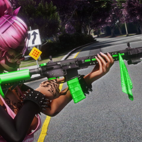 AR-15 [Gang Variants] [REPLACE/ FIVEM ADDON] V2.0 – GTA 5 mod