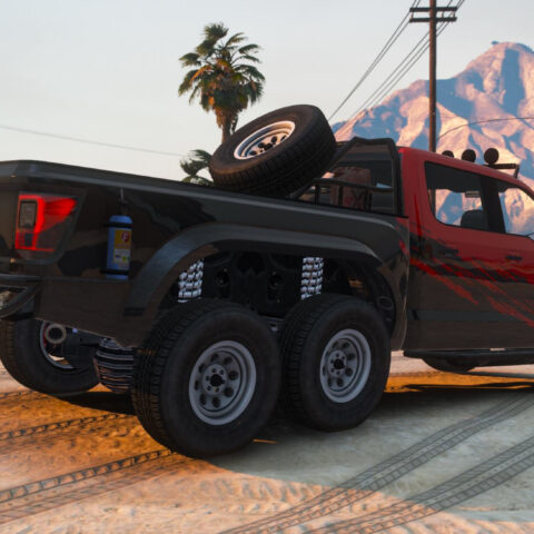 Caracara 6x6 Custom [Add-On|FiveM] V2.0 – GTA 5 mod