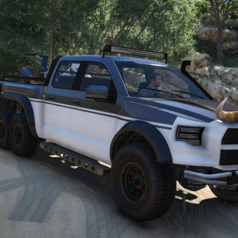 Caracara 6x6 Custom [Add-On|FiveM] V2.0 – GTA 5 mod