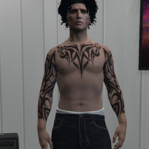 Custom Male Tattoo [Fivem/SP] – GTA 5 mod