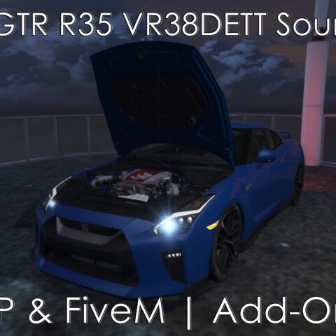 Mercedes-AMG GTR 4.0L V8 Sound Mod [SP Add-On | FiveM] V0.1 – GTA 5 mod