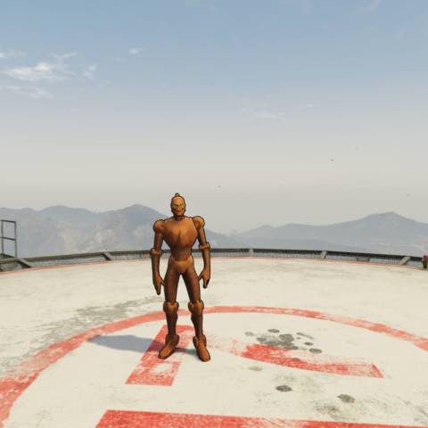 Robot (Invincible) [Add-On Ped] V1.0 – GTA 5 mod