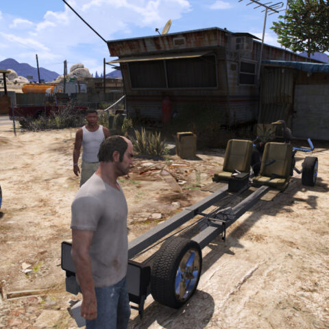 Trevor's junk supercar (menyoo) – GTA 5 mod