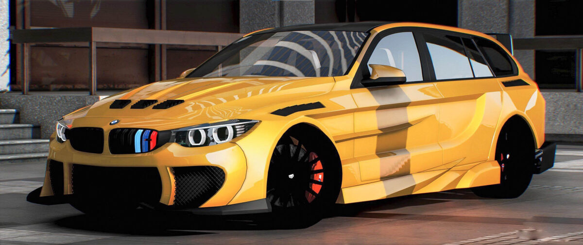 BMW M3 Touring Abflug – GTA 5 mod
