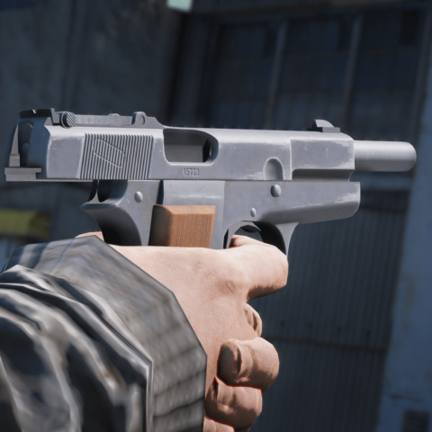 FN P-35 [Animated] – GTA 5 mod