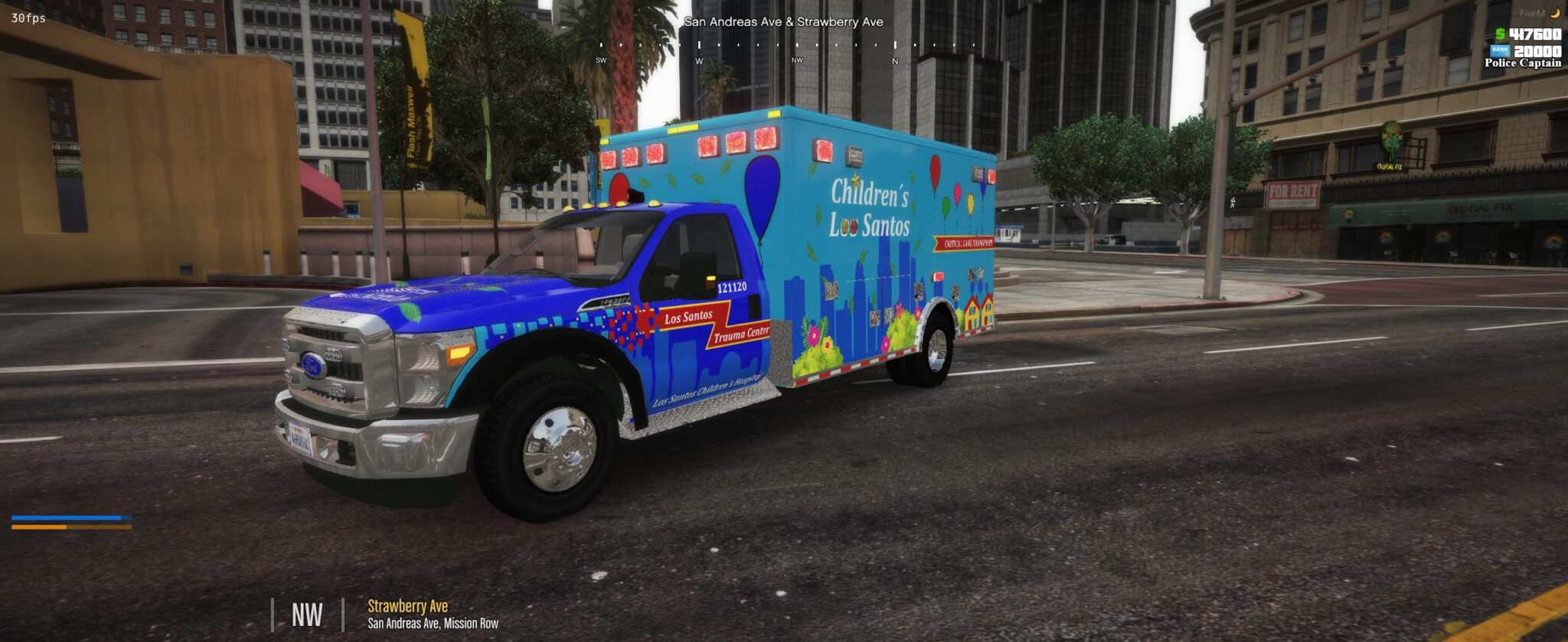 Ford F450 Ambulance V1.0 – GTA 5 mod