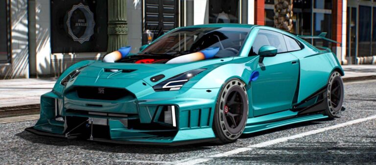 Nisan GTR R35 Legendary Custom From NFS Unbound – GTA 5 mod