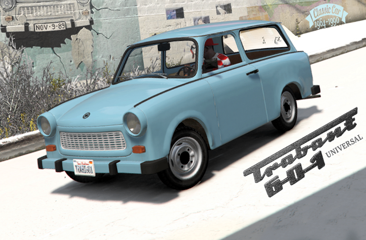 Trabant 601 Universal [Add-On | Tuning | Template | Sound | LODs] V1.0 ...