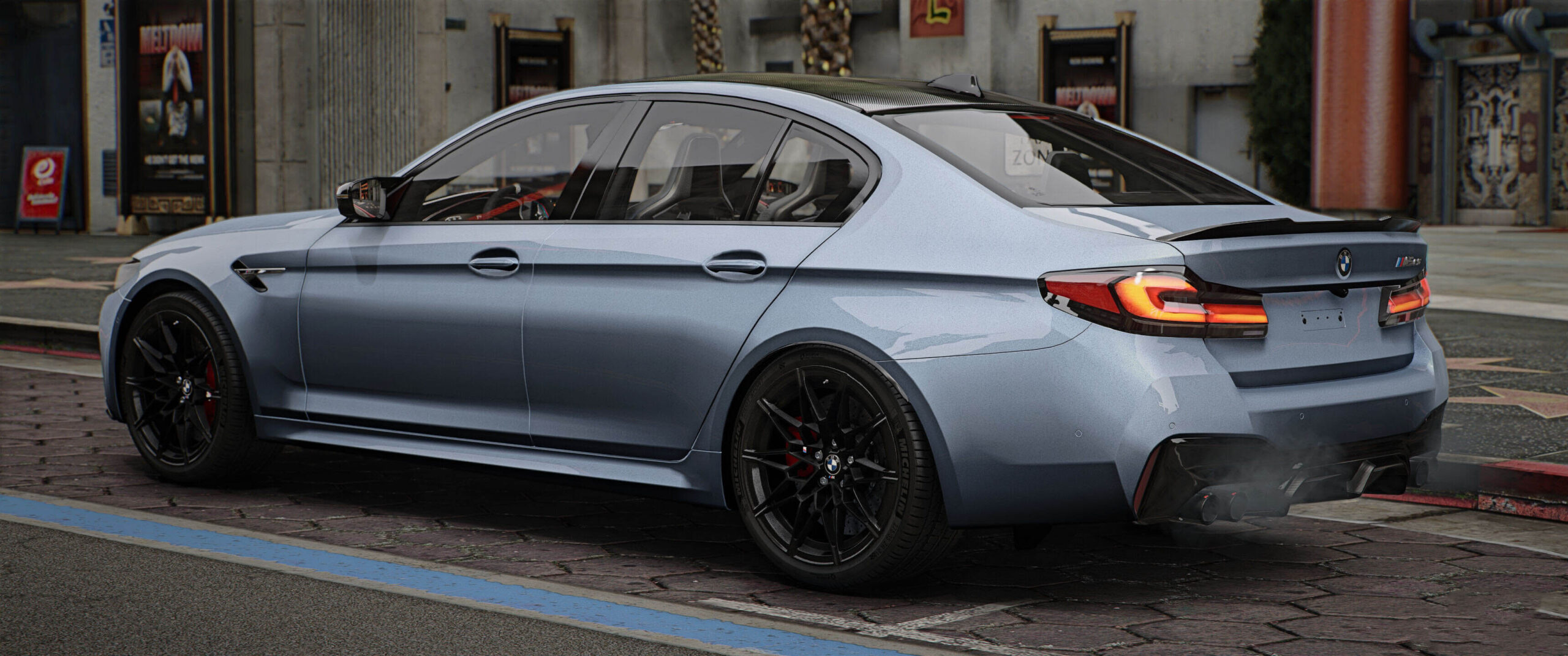 2022 BMW M5 CS – GTA 5 mod