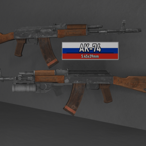 AK-74 V1.1 – GTA 5 mod