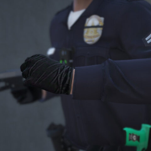 Black Nitrile Gloves for MP Male V1.0 – GTA 5 mod