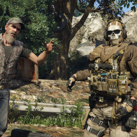COD Ghost Desert for Mp Male – GTA 5 mod