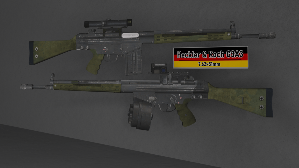 Heckler & Koch G3A3 – GTA 5 mod