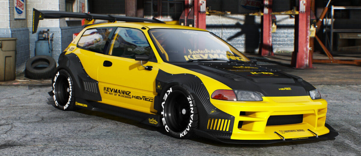 Honda Civic EG6 Kevmannz – GTA 5 mod
