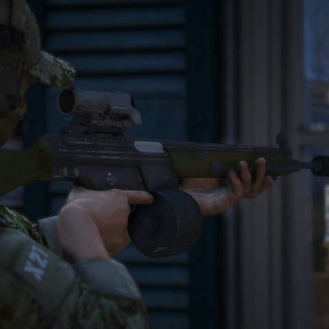 Heckler & Koch G3A3 (LMG) – GTA 5 mod