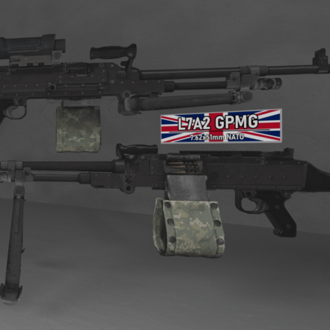 L7A2 GPMG – GTA 5 mod