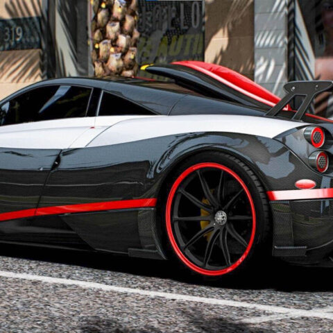 Pagani Huayra DeBadged Coldani – GTA 5 mod