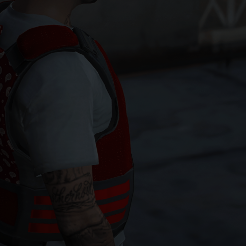 Bloods Vest for MP Male V1.0 – GTA 5 mod