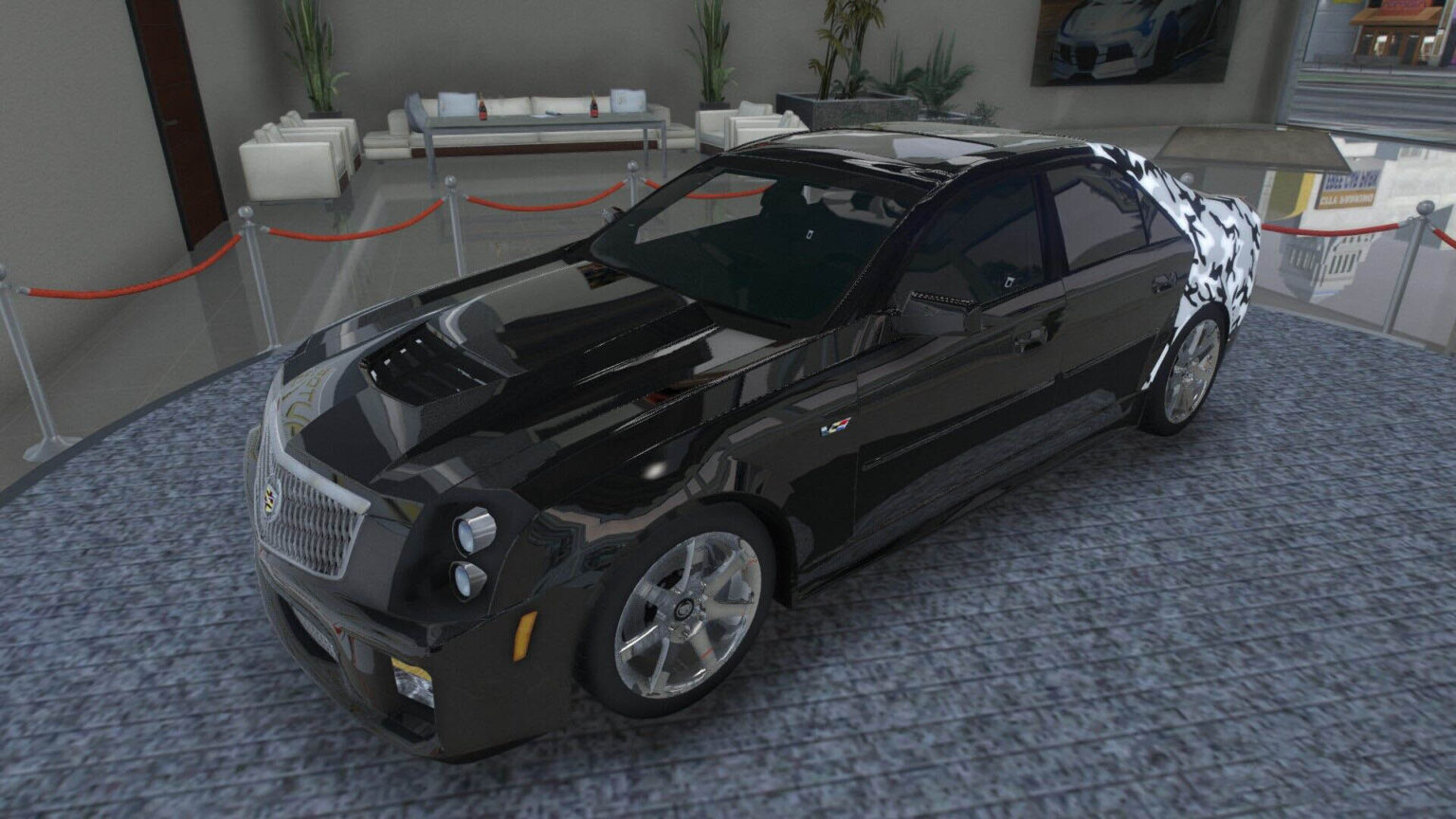 Cadillac CTS-V Sildeshow 4 Door Custom – GTA 5 mod