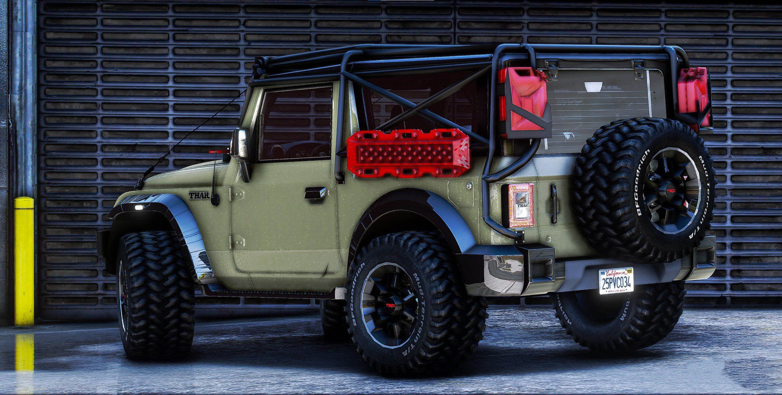 Mahindra Thar 2021 Fully Modified – GTA 5 mod