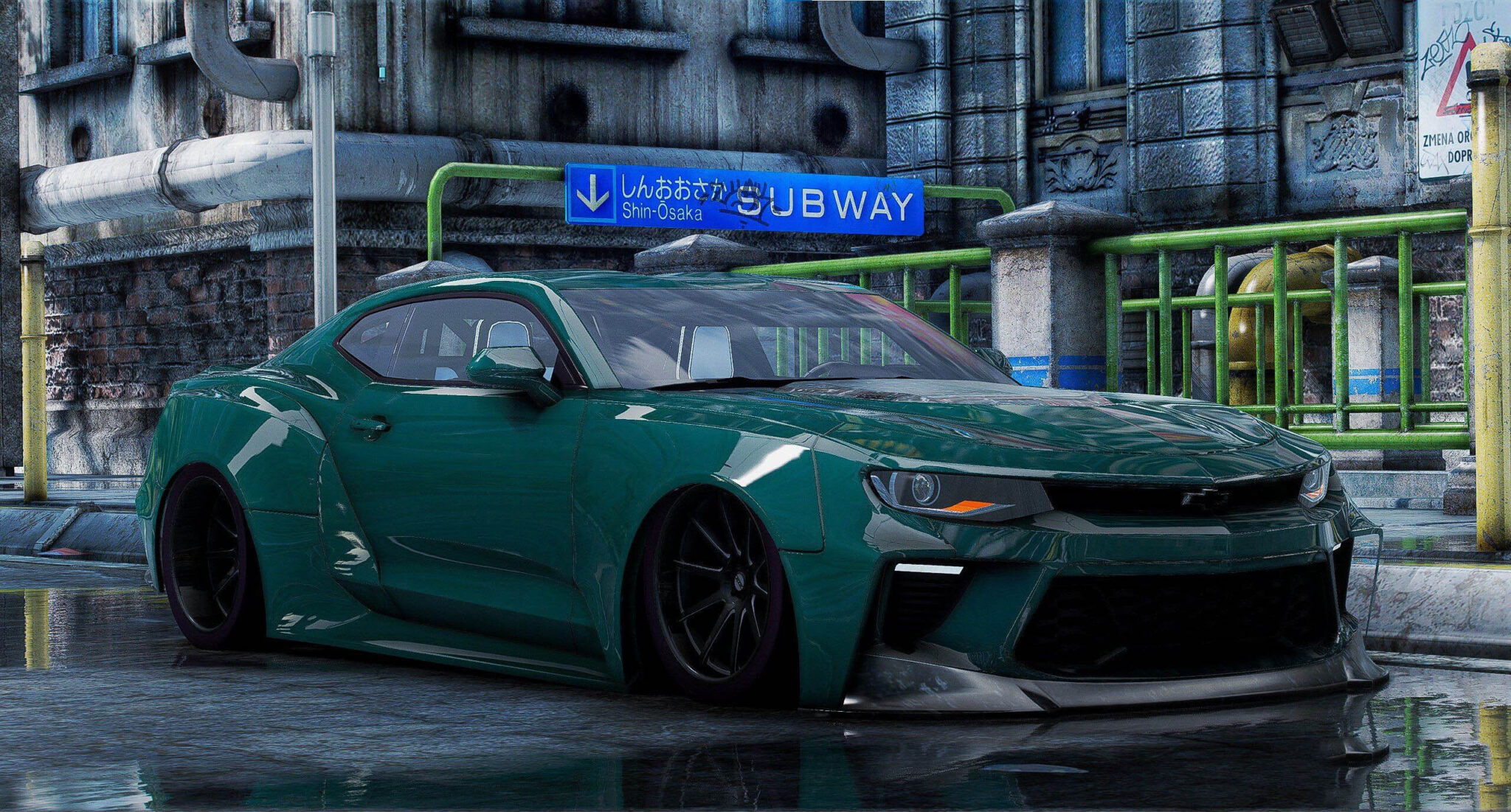2015 Camaro ZL1 Widebody – GTA 5 mod