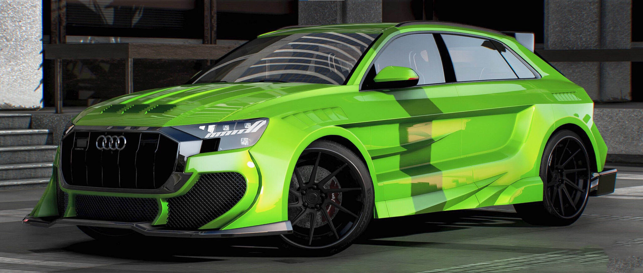 Audi Q8 Abflug – GTA 5 mod