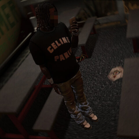 Fat Belly Tee for Franklin V1.1 – GTA 5 mod