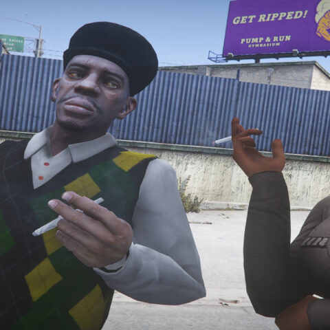 GTA IV Badman [Add-On Ped] V1.0 – GTA 5 mod