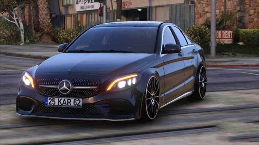 Mercedes-Benz C300 – GTA 5 mod
