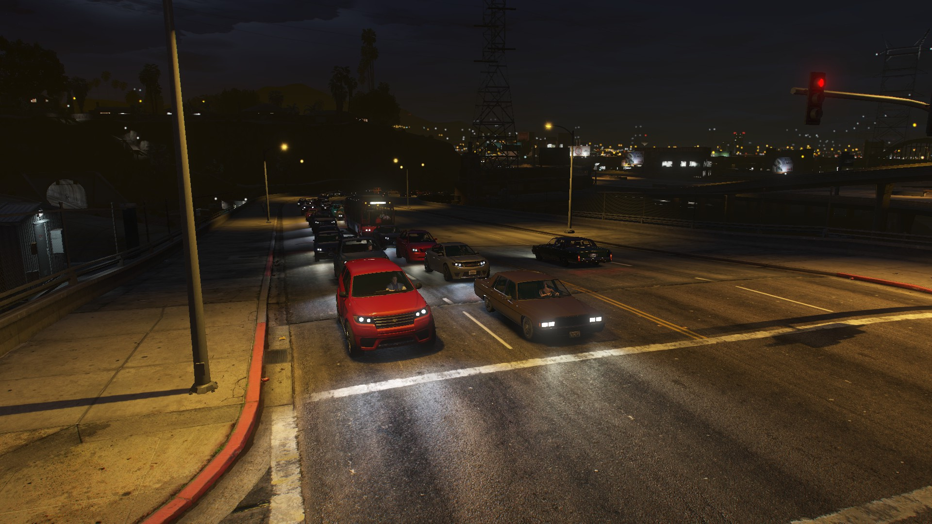 Realistic Traffic V2.0 – GTA 5 mod