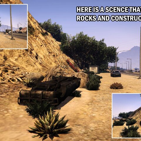 San Andreas Freeway Update [ YMAP / Lore Friendly ] V1.1 – GTA 5 mod