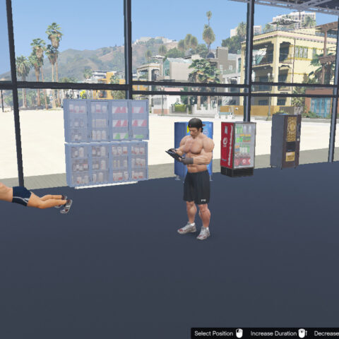 Vespucci Beach Gym [Menyoo] – GTA 5 mod