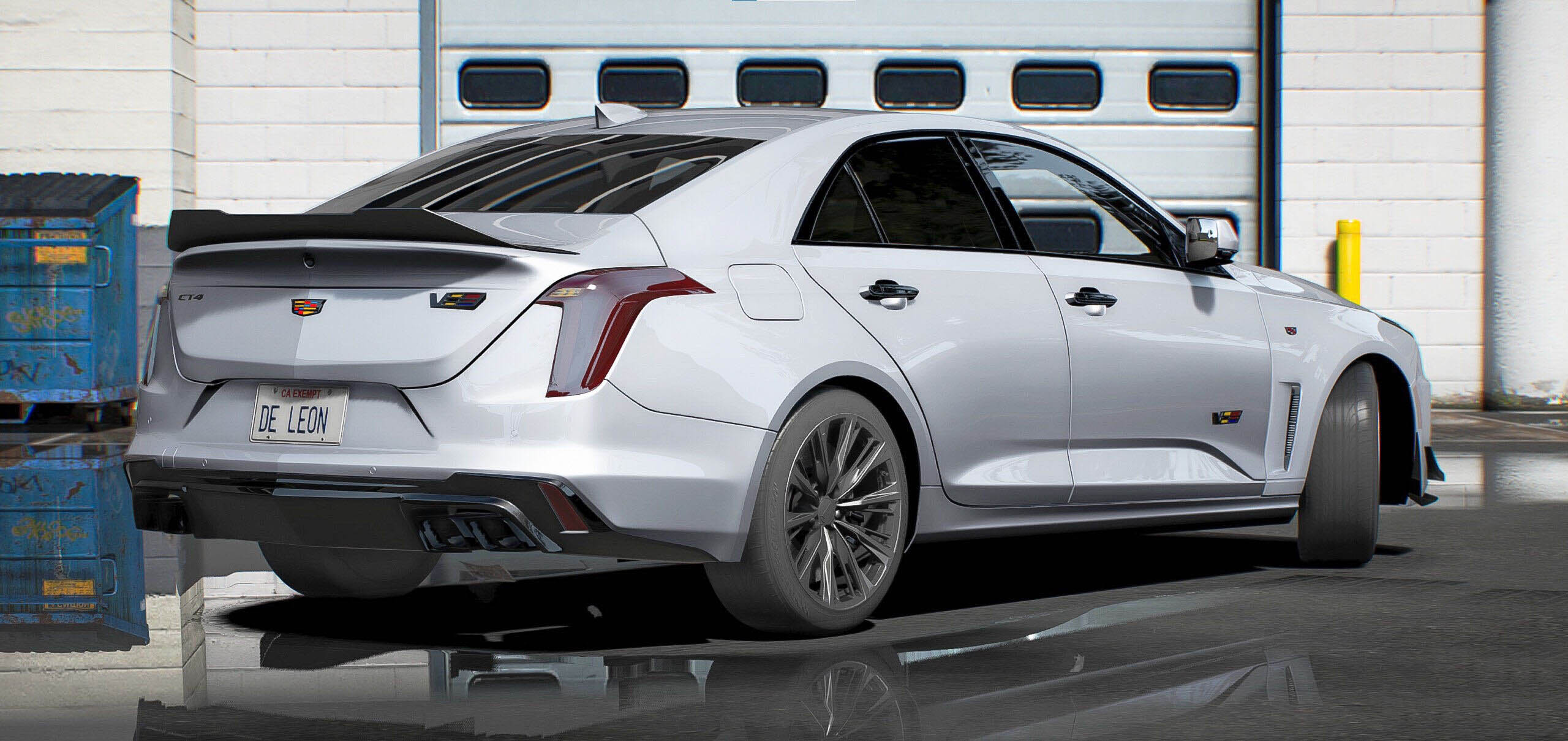2022 Cadillac CT4-V Blackwing – GTA 5 mod