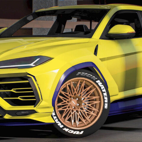 2020 Lamborghini Urus Dakar Widebody – GTA 5 mod