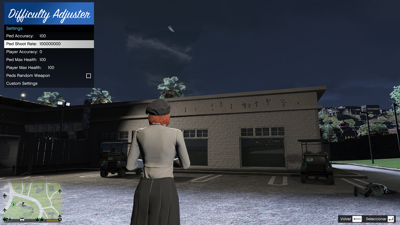 Difficulty Adjuster V1.0 – GTA 5 mod