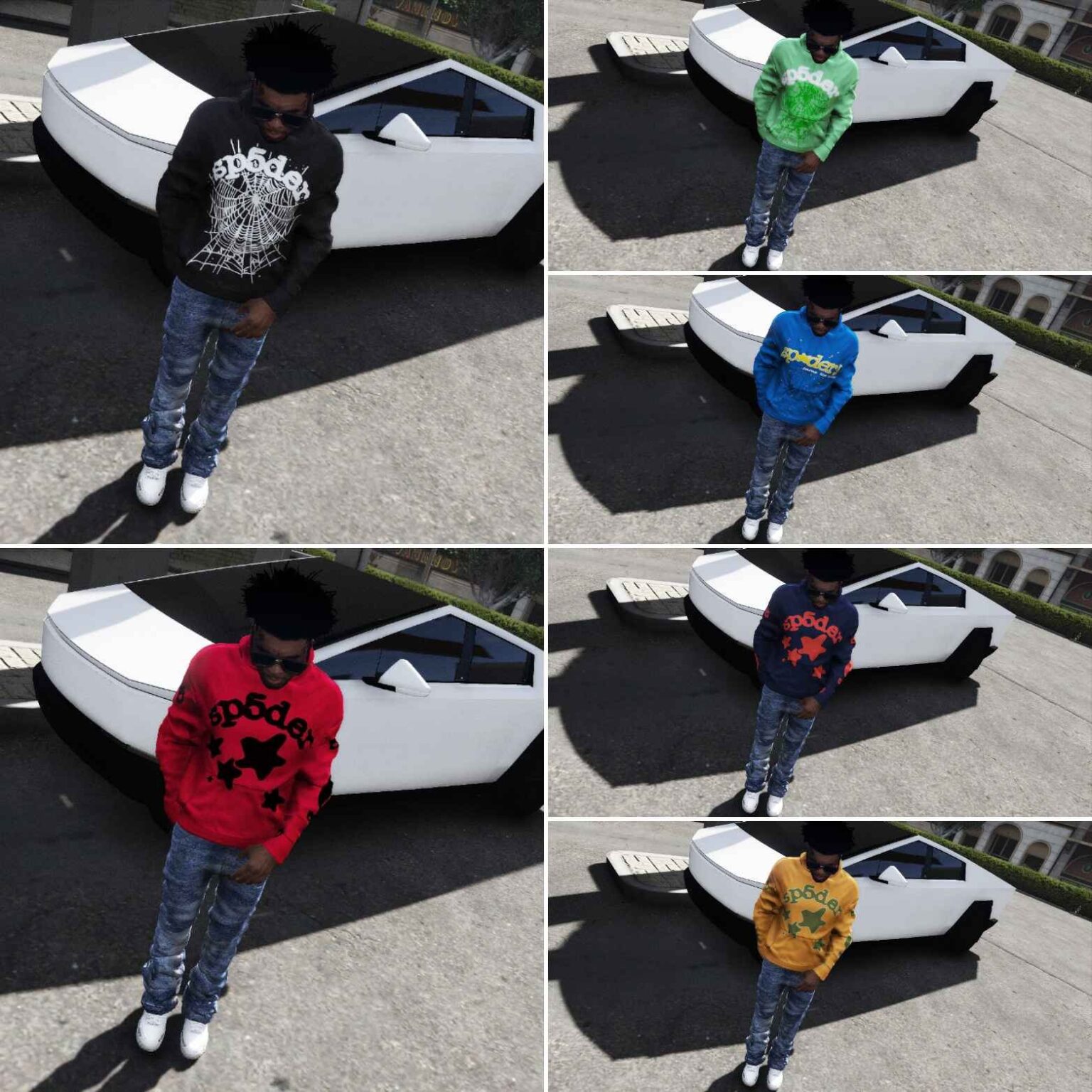Sp5der Pullover Hoodie V1.0 – GTA 5 mod