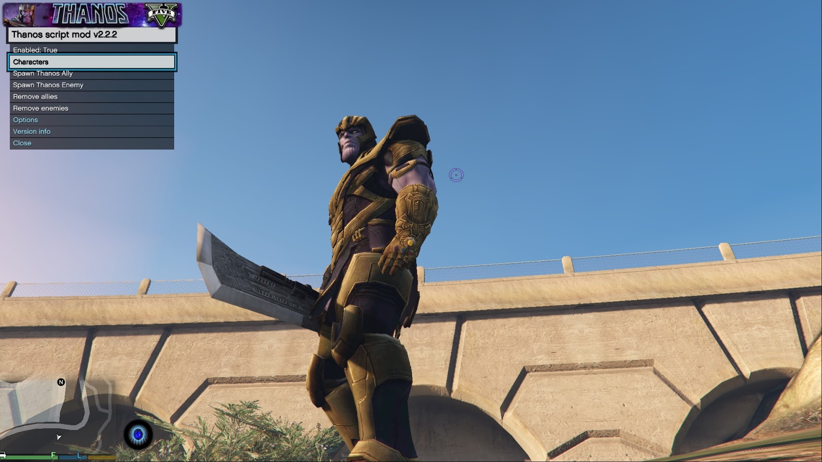 Thanos Endgame (+Infinity Ultron BETA) – GTA 5 mod