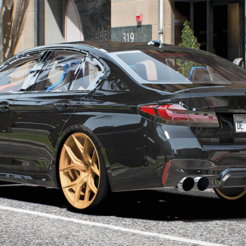 BMW M5CS 2022 – GTA 5 mod