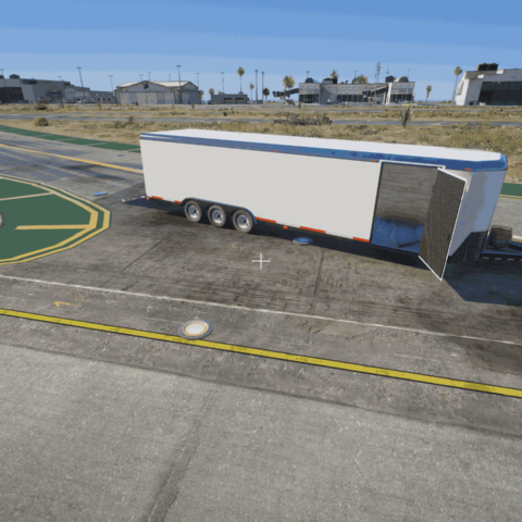 Enclosed Trailer [Add-On] V1.0 – GTA 5 mod