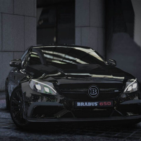 Mercedes-Benz C63s Brabus 650 – GTA 5 mod