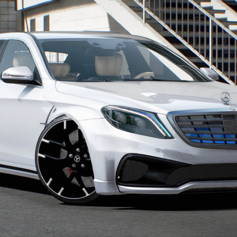 Mercedes S63 Wald Widebody – GTA 5 mod