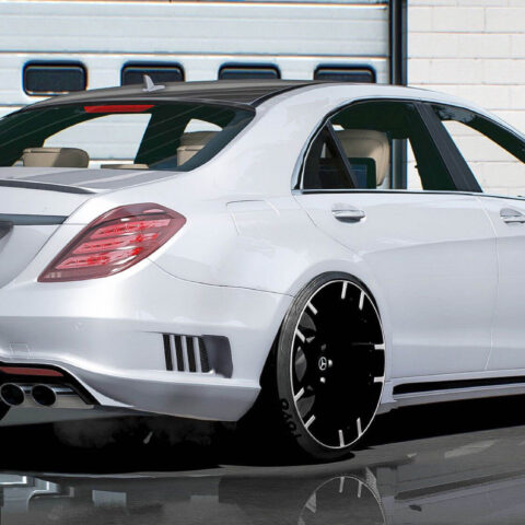 Mercedes S63 Wald Widebody – GTA 5 mod