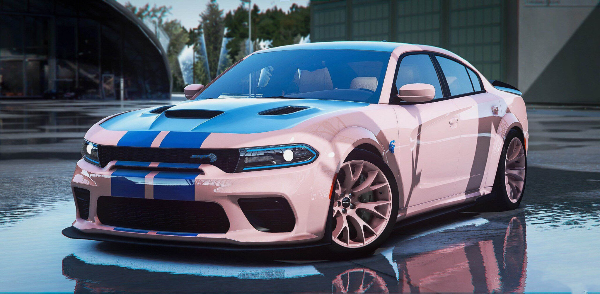 Modded 2022 Dodge Charger SRT Jailbreak Edition – GTA 5 mod