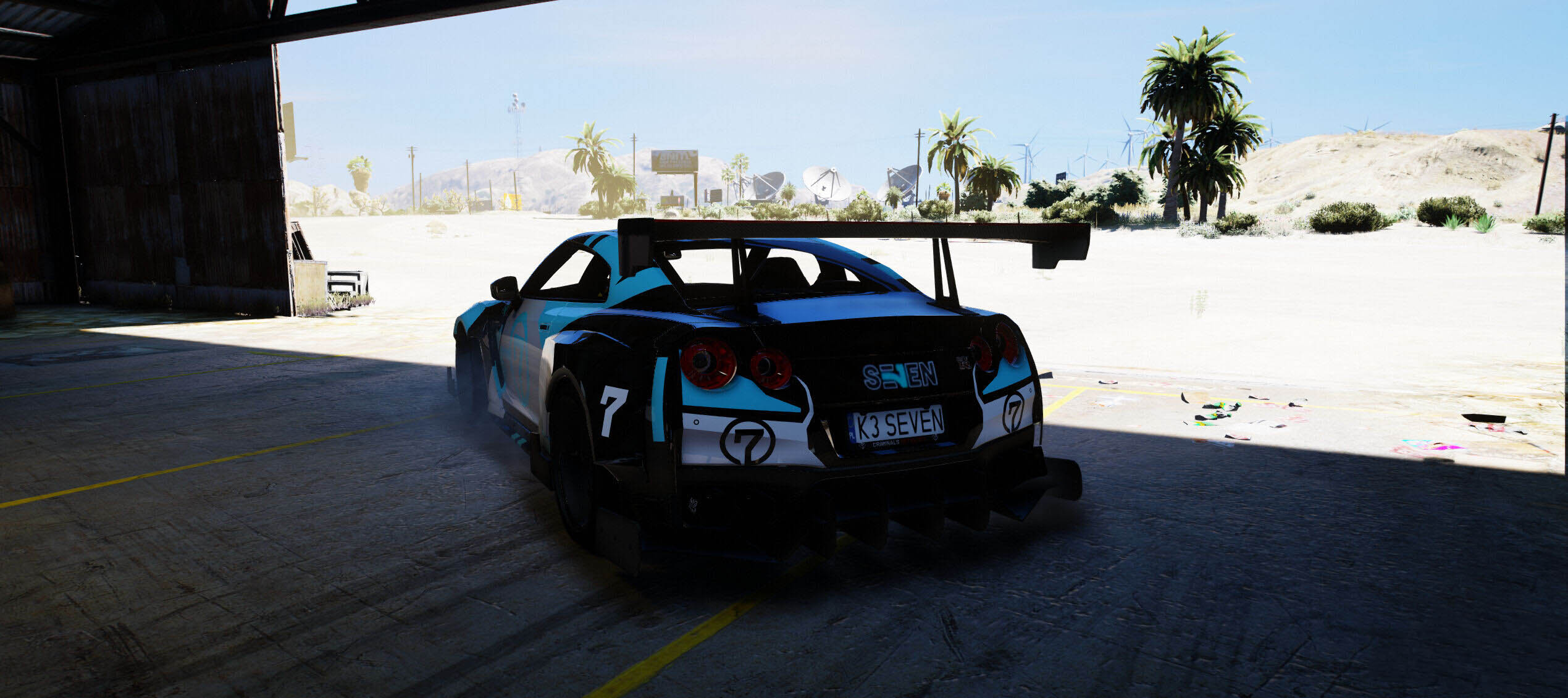 Nissan GTR SE7EN – GTA 5 mod