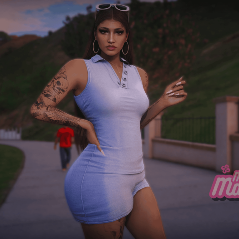 Polo top for MP Female – GTA 5 mod